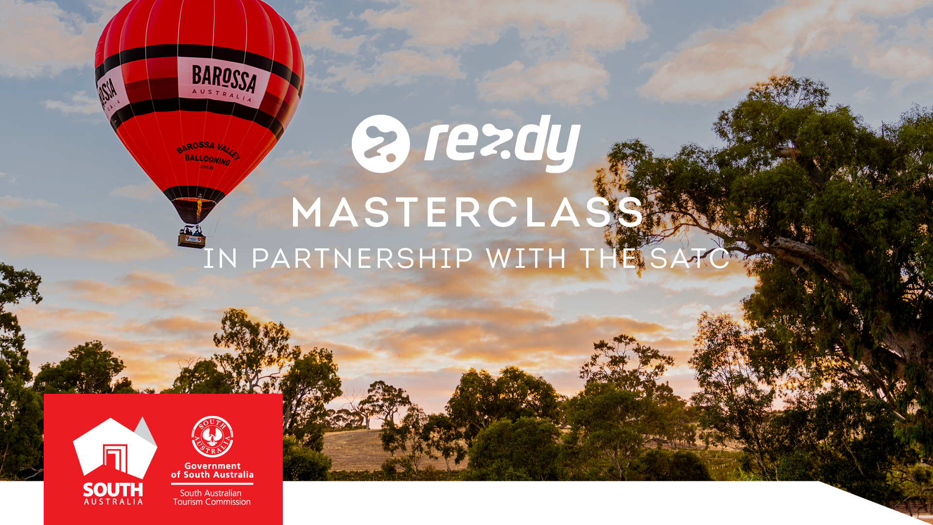 Join free Rezdy masterclasses to become online bookable | Tourism SA